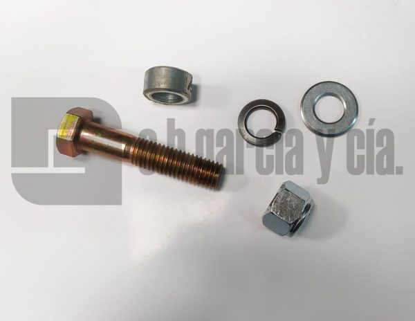 Conjunto bulón buje con tuerca y arandela - O.H. García y Cía.